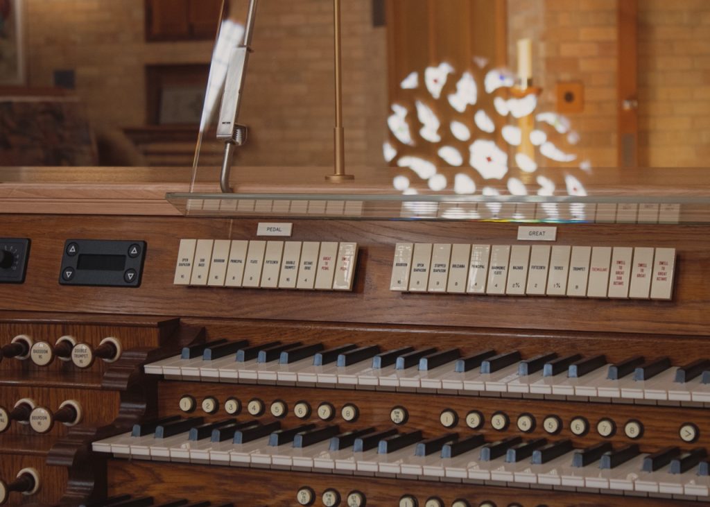 Celebrating the dedication of the St John's organ with Archbishop of Melbourne Rev Dr Philip ...